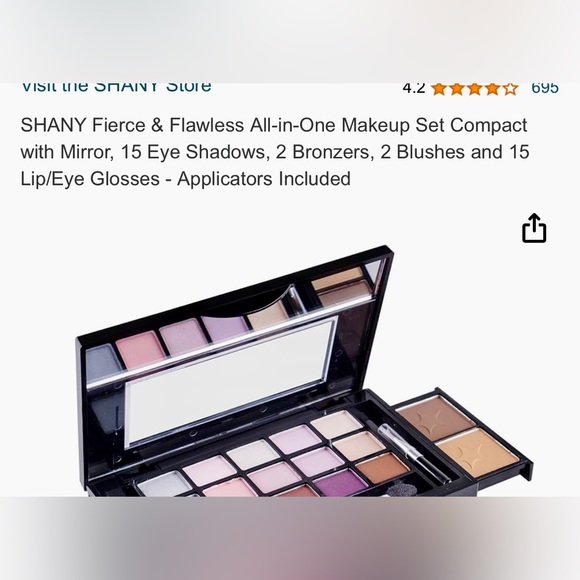 Shany | Makeup | Nib Shany Fierce And Flawless Allinone Compact Make Up ...